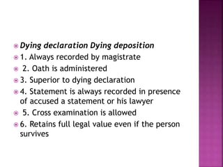 Legal procedures | PPTX | Medical Tests | Medical Health