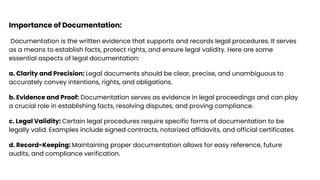 Legal Procedures and Documentation_ A Comprehensive Overview.pdf
