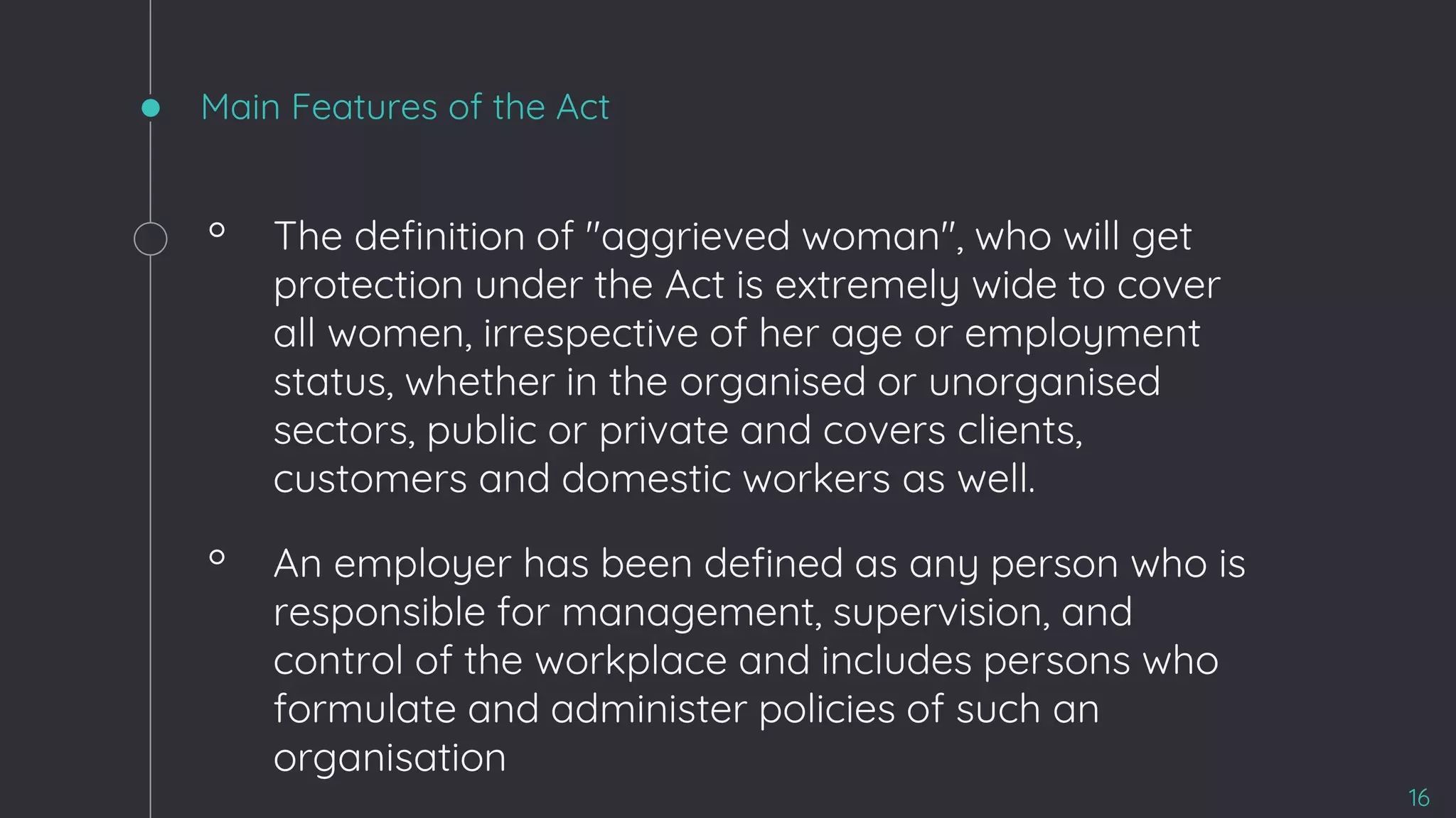 Legal Protection Available for Women in the Workplace (India) | PPTX ...