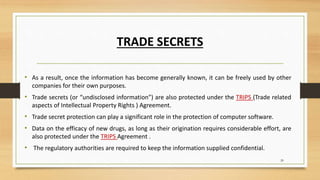 LEGAL PROTECTION OF IN[1] CADD pharmaceutics | PPTX | Computing ...