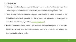 LEGAL PROTECTION OF INNOVATIVE USES OF COMPUTERS IN R & D.pptx