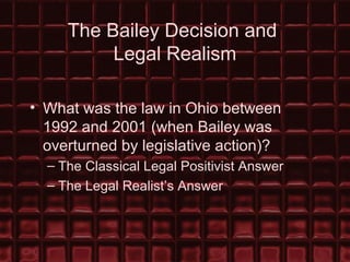 Legal realism | PPS