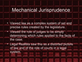 Legal realism | PPS