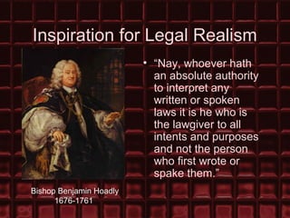 Legal realism | PPS