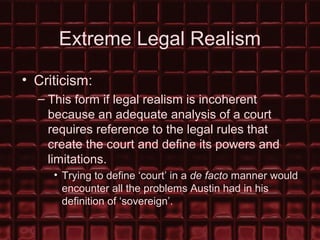 Legal realism | PPS