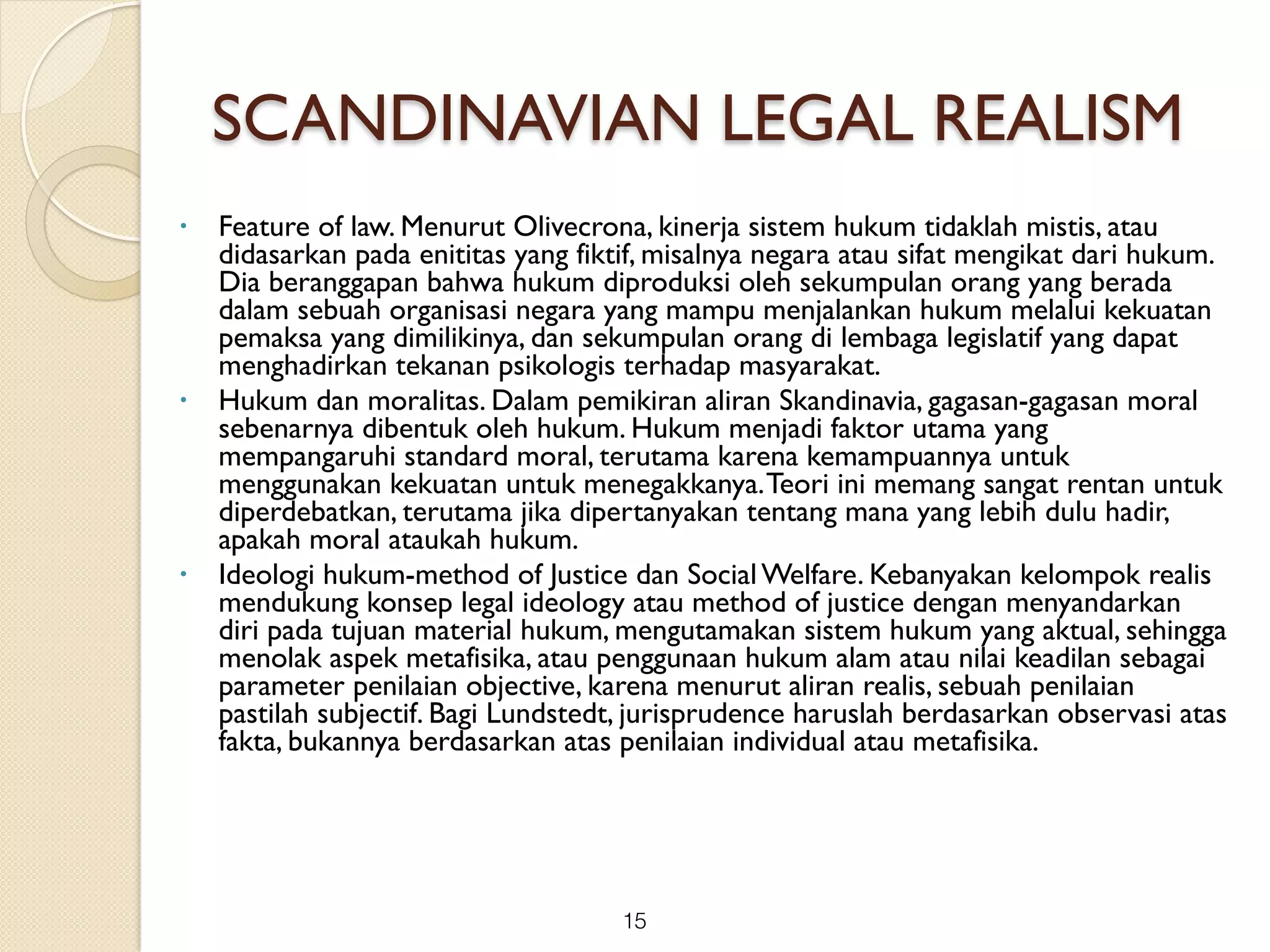 Legal realism ppt | PDF