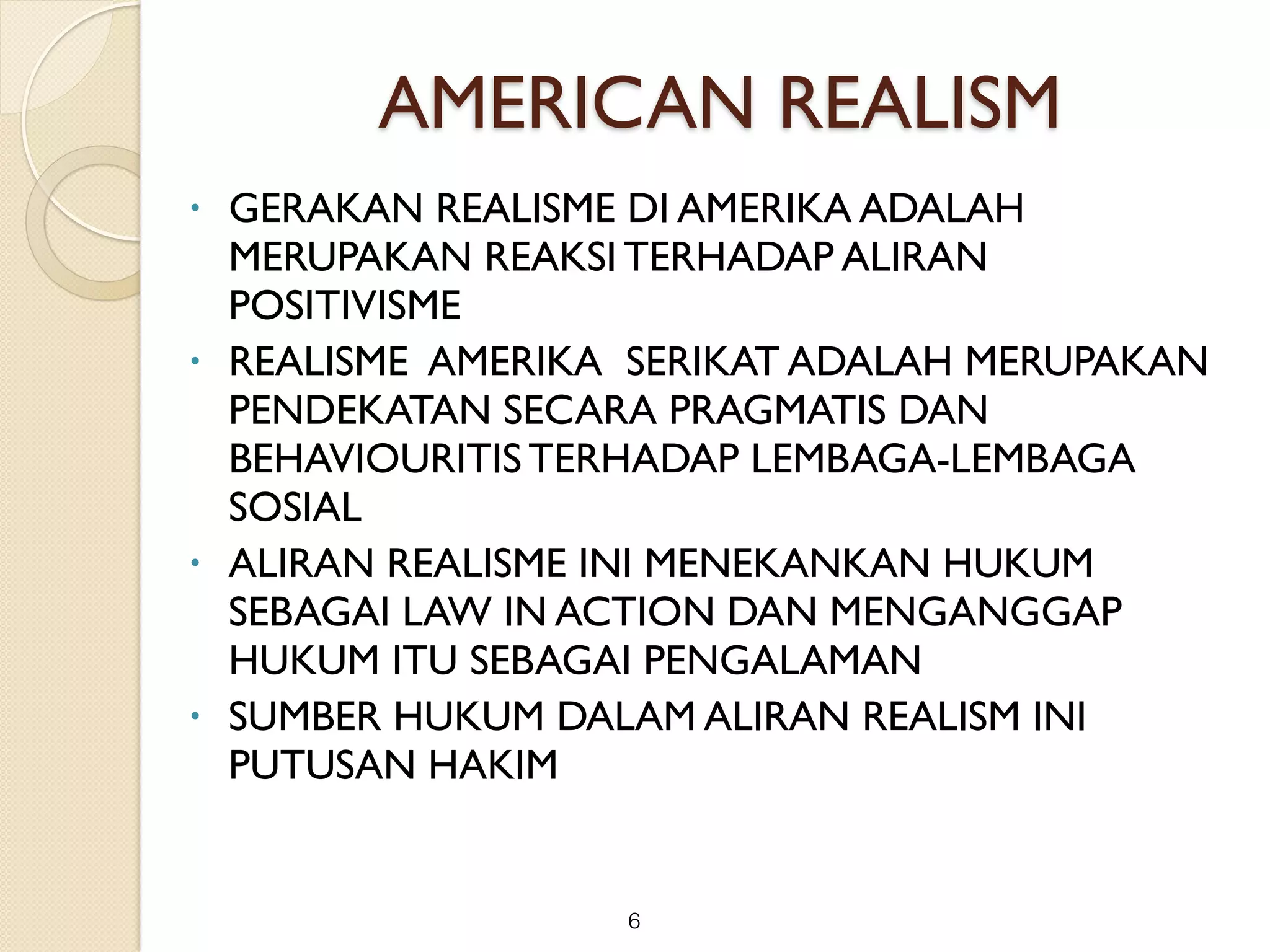 Legal realism ppt | PDF