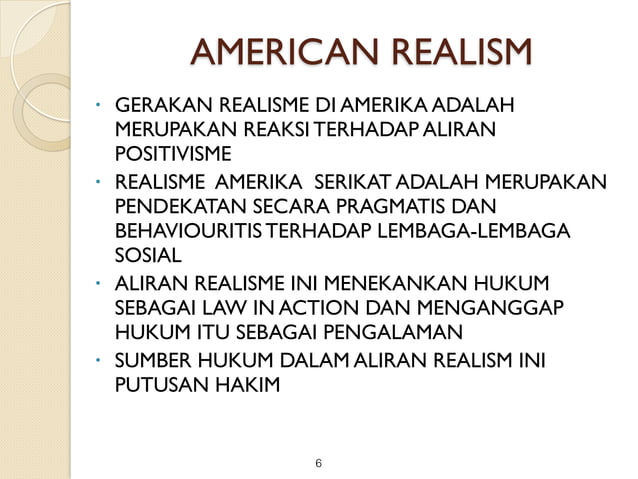 Legal realism ppt | PDF