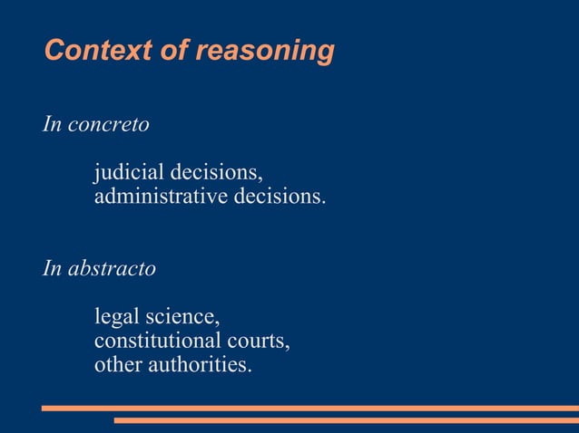 Legal reasoning.ppt | Law
