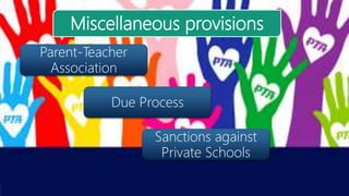 Legal requirements in establishing school in basic ed part 2.pastrano ...