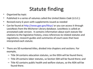 Legal research | PPT