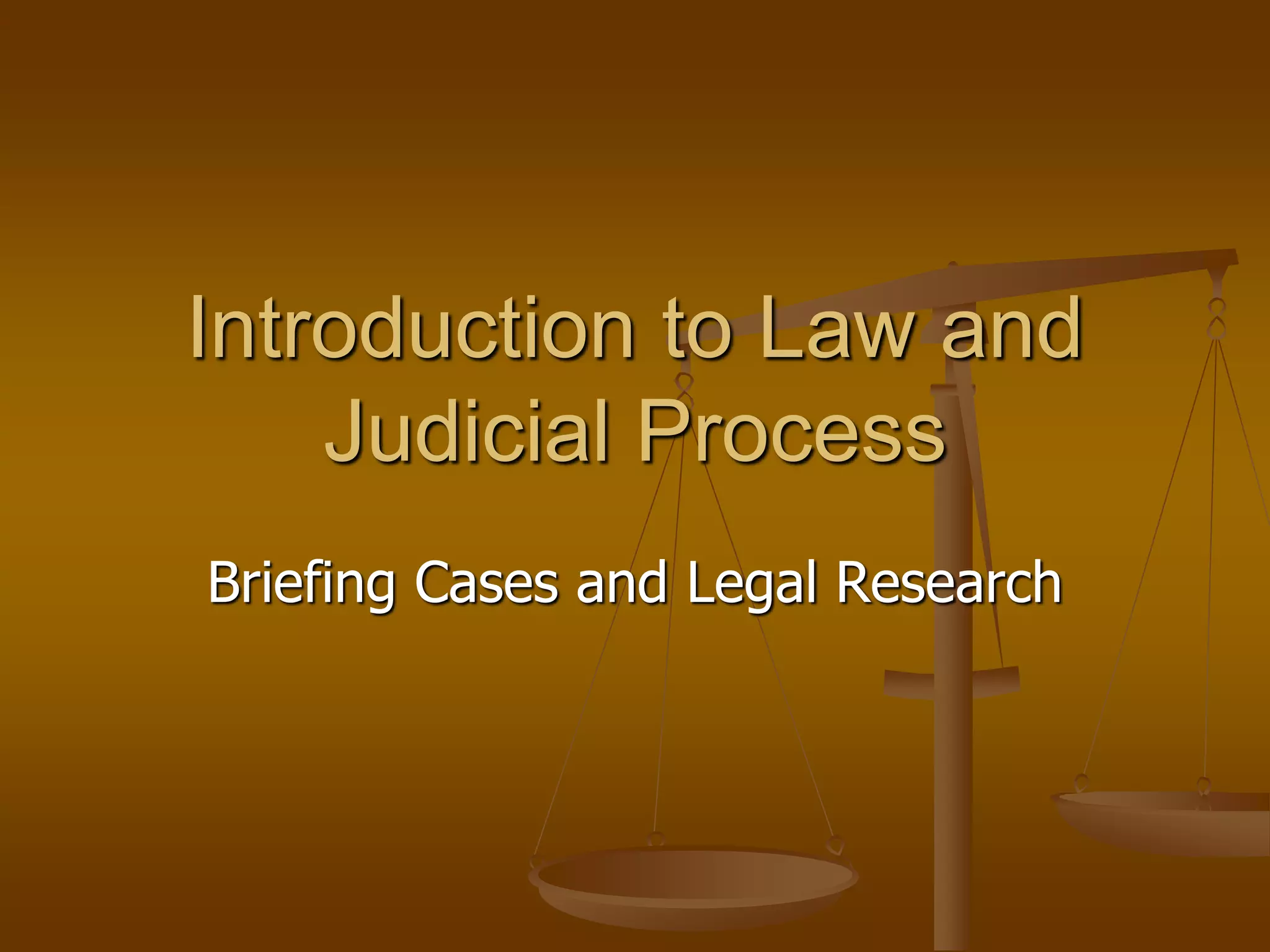 Legal research | PPTX