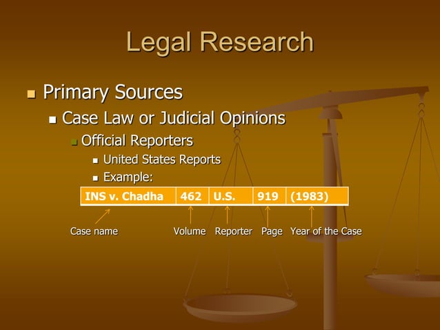 Legal research | PPTX