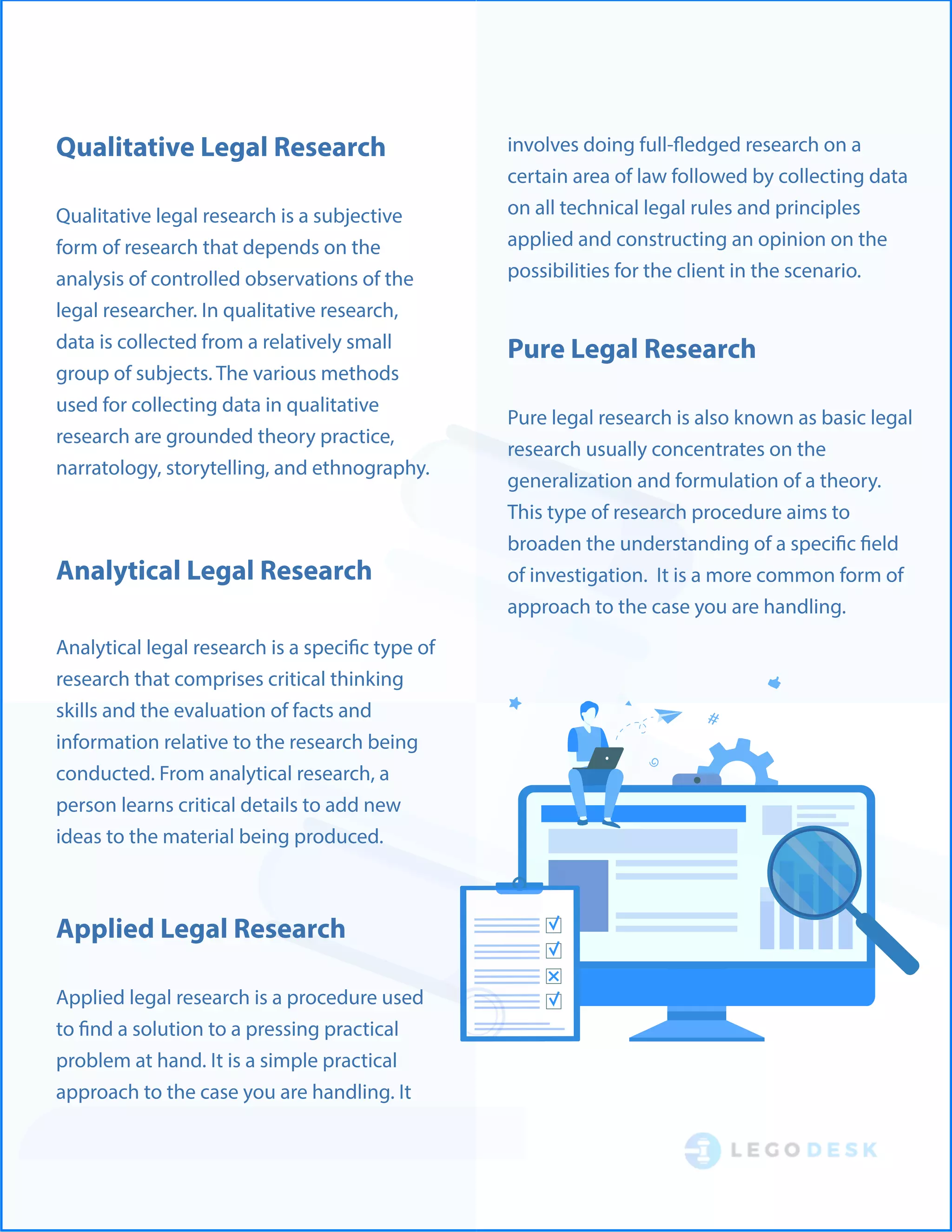 How to Do a Legal Research: Definition, Types, Examples, Methodology ...