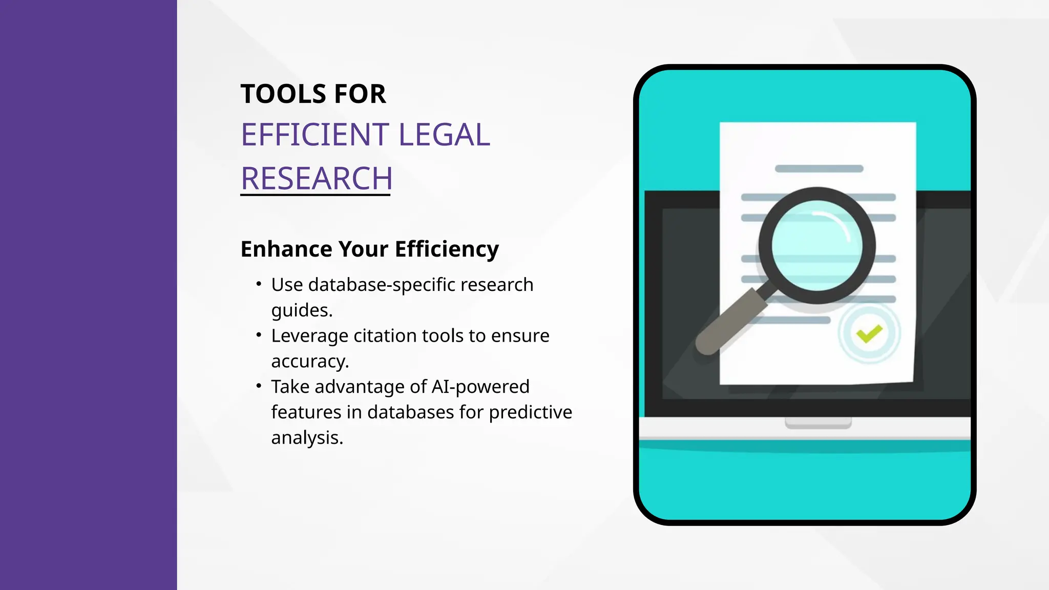 Legal Research: Tips for Using Online Databases Effectively | PPTX