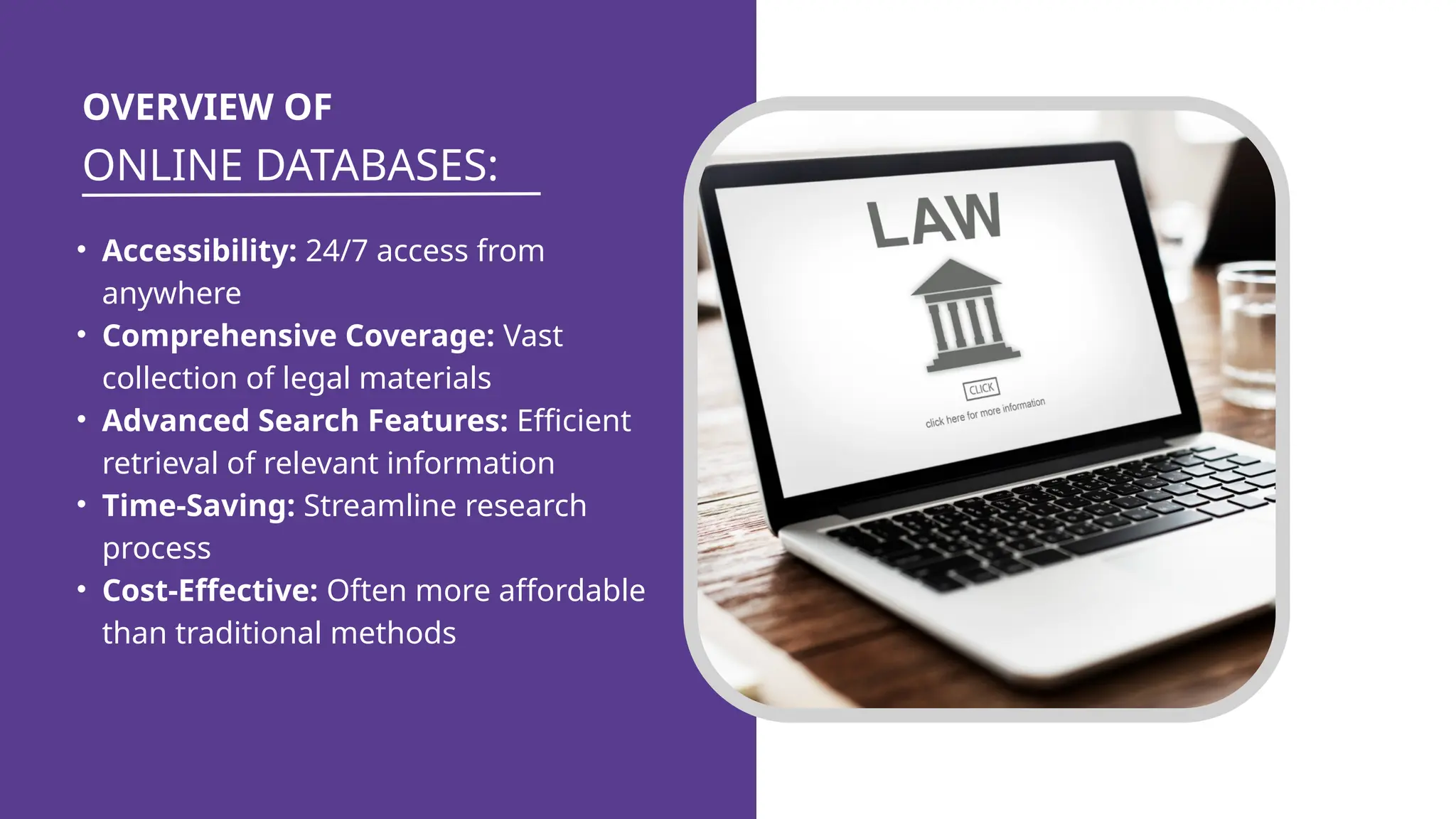 Legal Research: Tips for Using Online Databases Effectively | PPTX ...