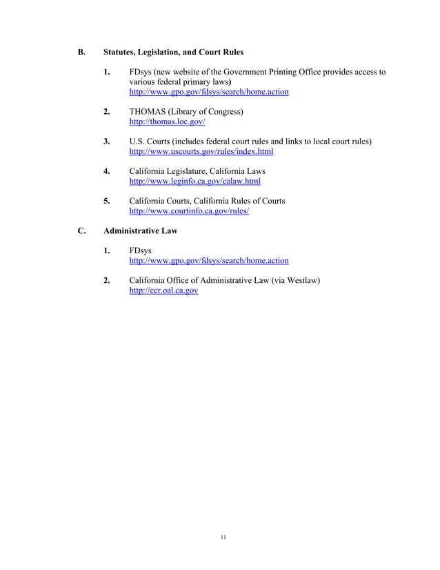 Legal Research Methodology