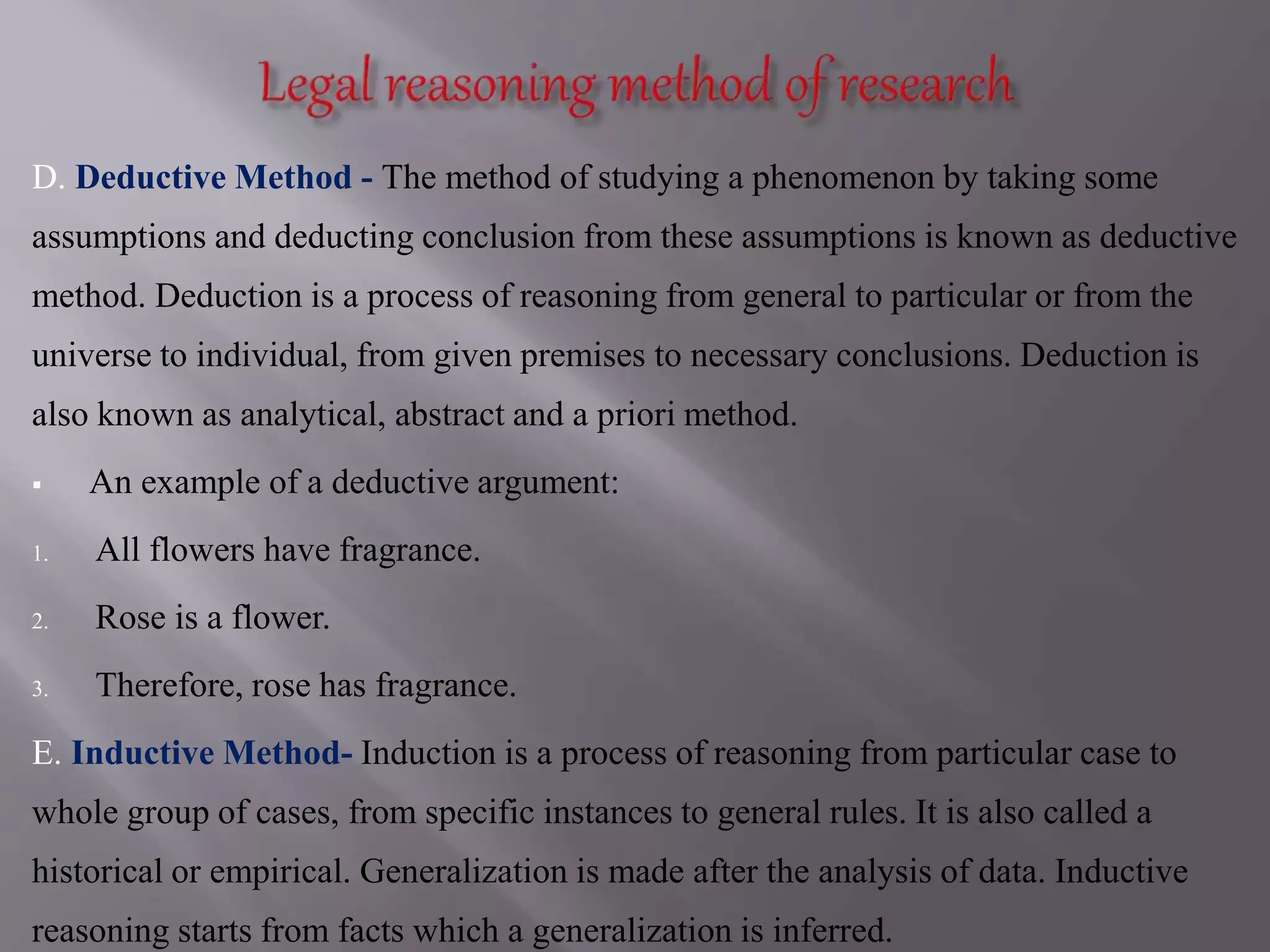 Legal research methodology | PPTX