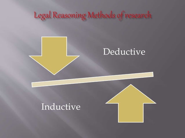 Legal research methodology | PPTX | Legal Services Industry | Industries