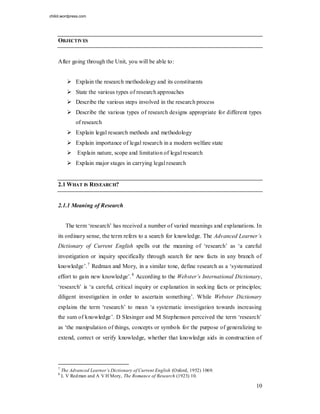 Legal Research Methods | PDF