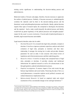Legal Research Methods | PDF