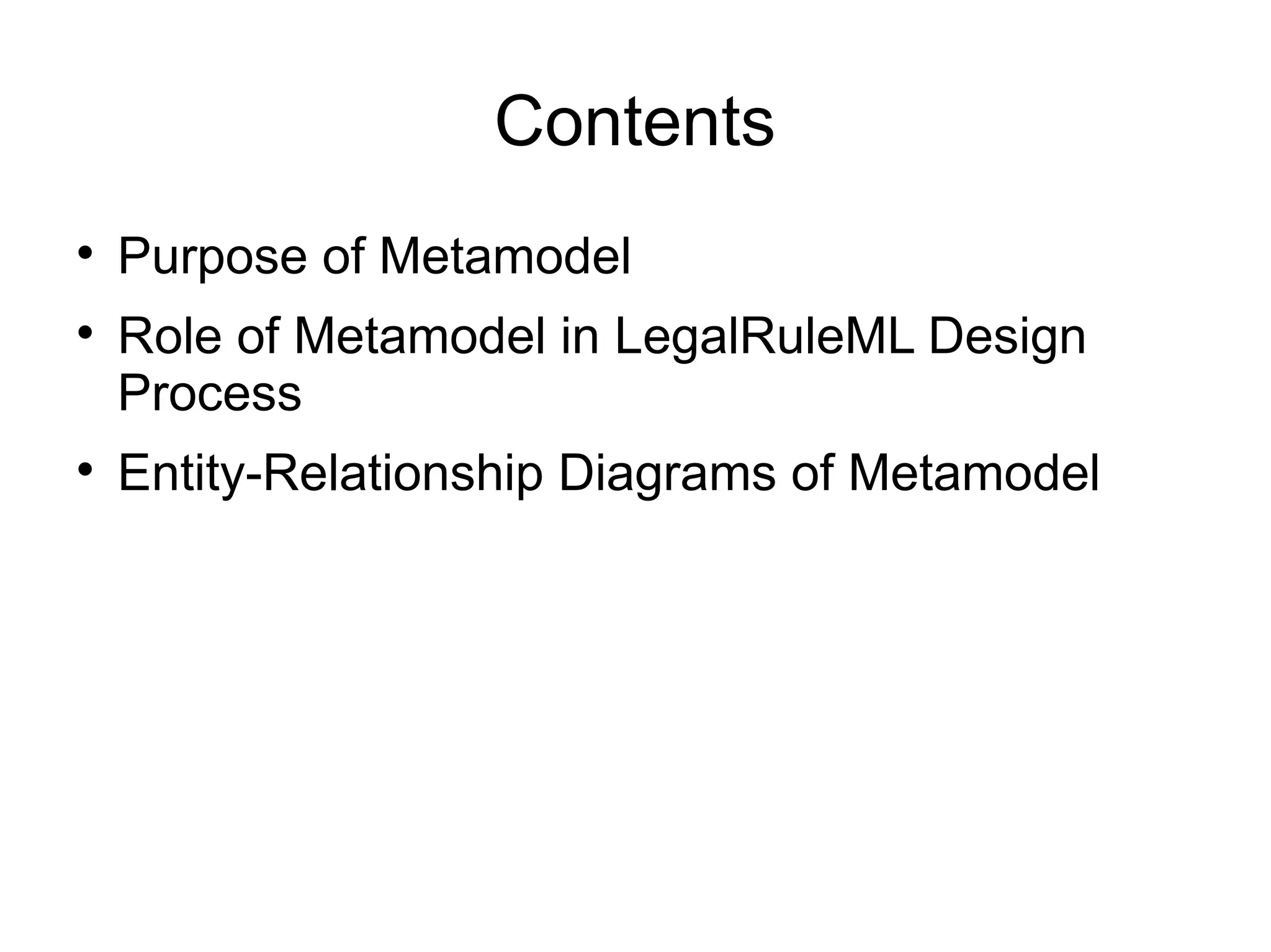 LegalRuleML Metamodel | PPT