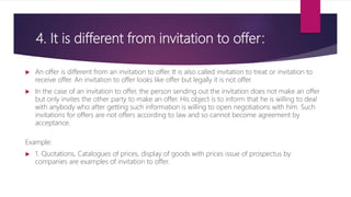 Legal rules for a valid offer | PPTX