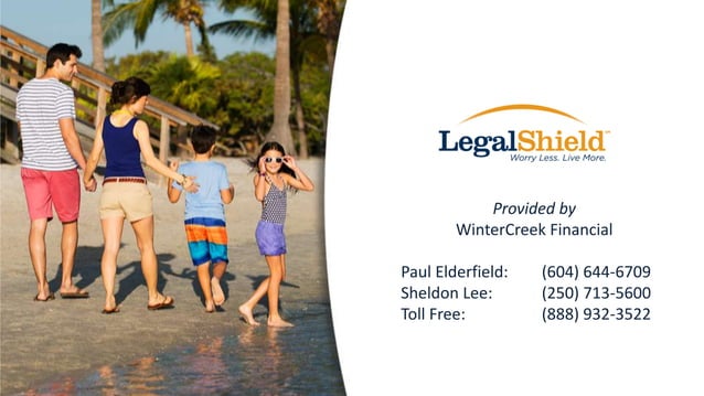 Legal shield family plan product overview | PPT