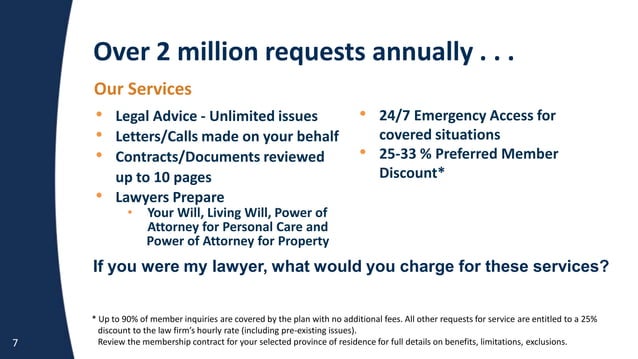 Legal shield family plan product overview | PPT