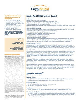 Legal Shield Plan Information | PDF