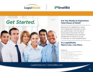 Legalshield for Small Businesses | PDF