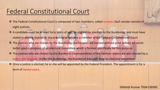 German Legal system by abhijit kumar | PPTX