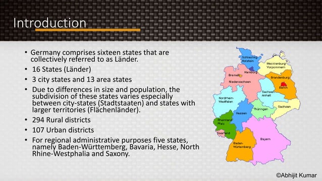 German Legal system by abhijit kumar | PPTX | Political Issues & policy ...