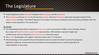 German Legal system by abhijit kumar | PPTX