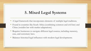 Legal systems affecting commerce Wk 3.pptx