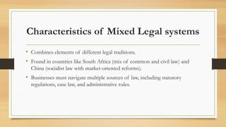 Legal systems affecting commerce Wk 3.pptx