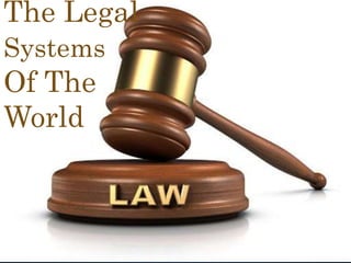 Introduction to global legal systems-Legal systems of_the_world | PPTX ...