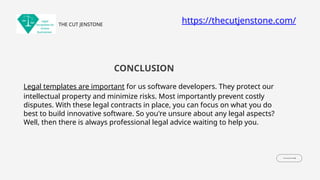 Legal Templates Every Software Developer Should Know.pptx