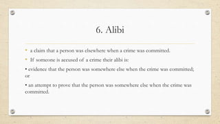 Legal terminology | PPTX