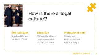 Legal culture: Design culture - tensions and opportunities | PPT