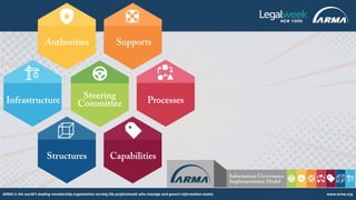 ARMA's Information Governance Implementation Model (IGIM): The Way ...