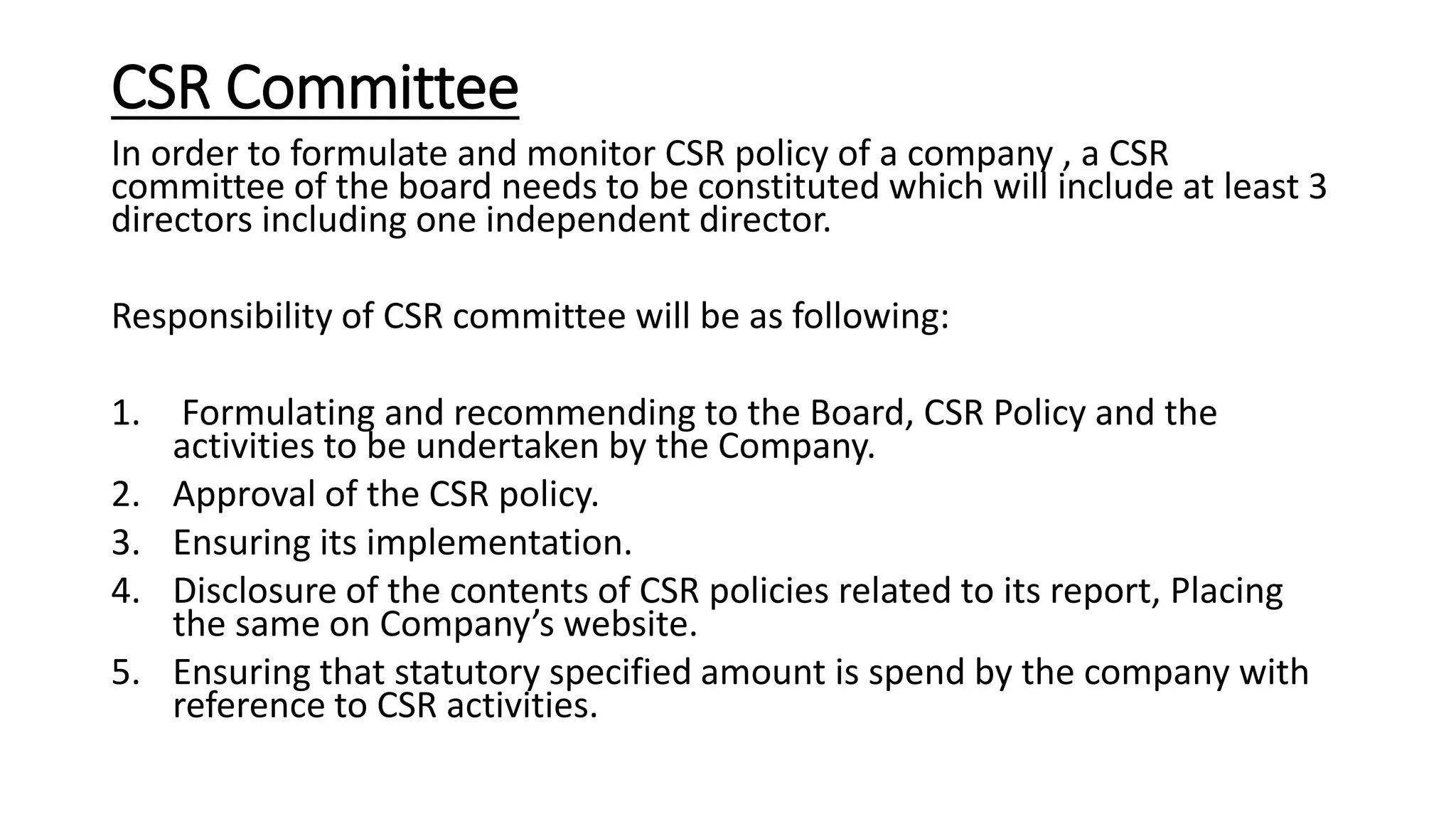 Legal winding up with ibc and csr | PPTX