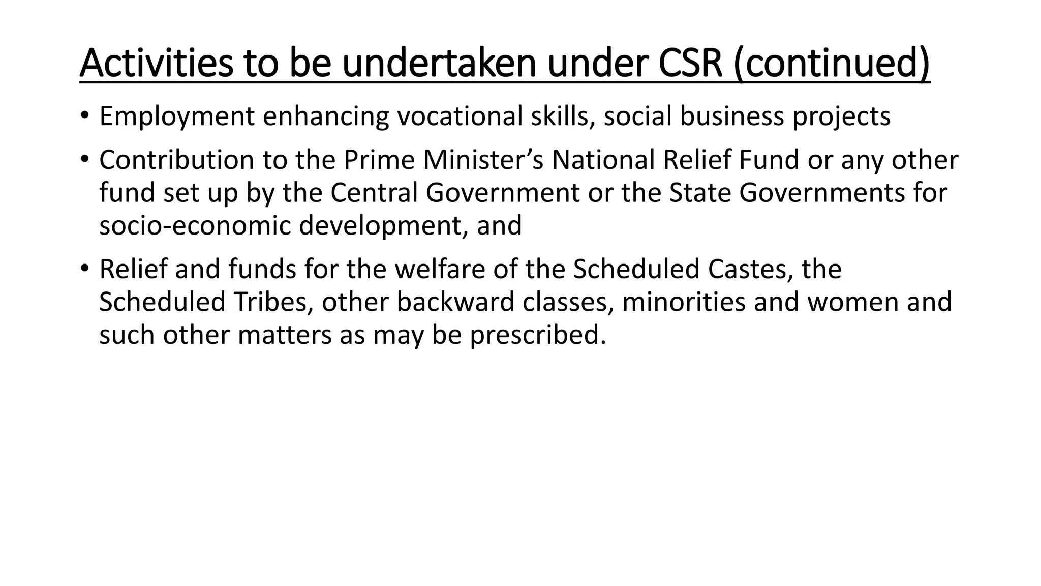 Legal winding up with ibc and csr | PPTX
