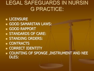 ppt on LEGAL WORSHOP.pptx nursing education | PPTX