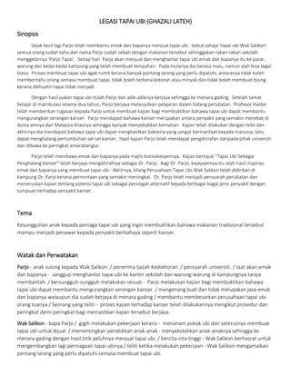 Legasi tapai ubi | PDF