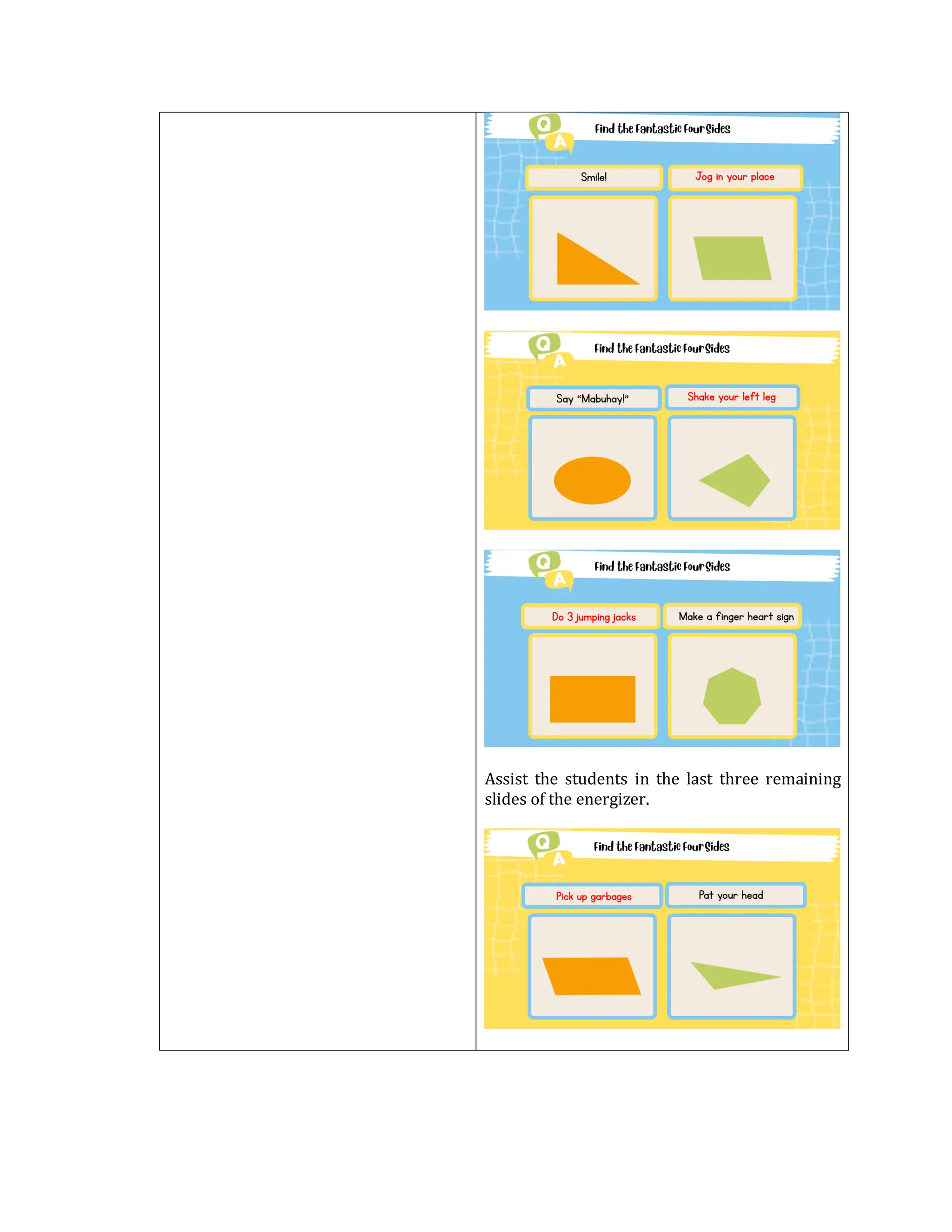 Detailed Lesson Plan in Grade 9 Math -Quadrilaterals | PDF