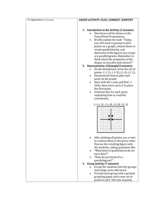 Detailed Lesson Plan in Grade 9 Math -Quadrilaterals | PDF