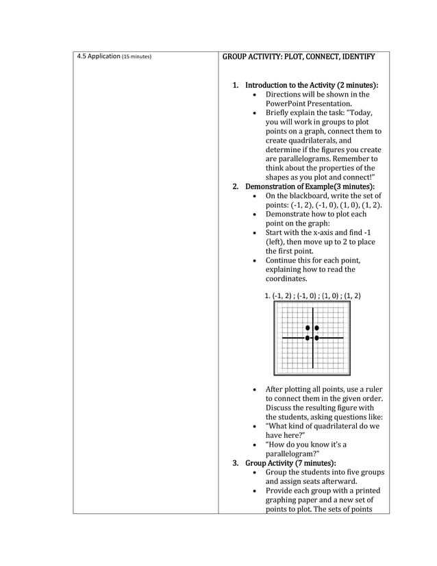 Detailed Lesson Plan in Grade 9 Math -Quadrilaterals | PDF