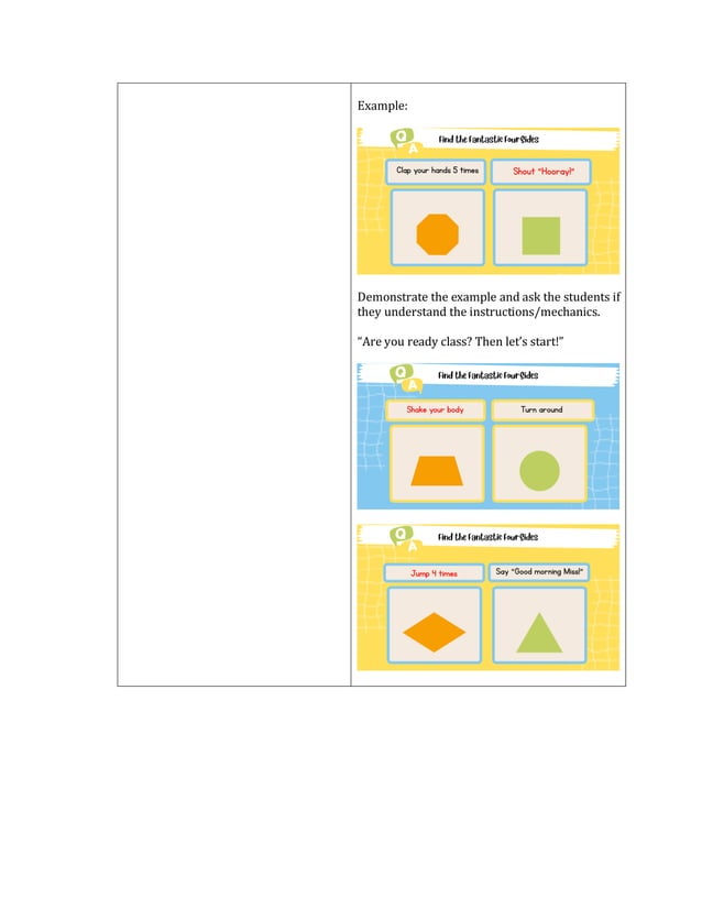 Detailed Lesson Plan in Grade 9 Math -Quadrilaterals | PDF