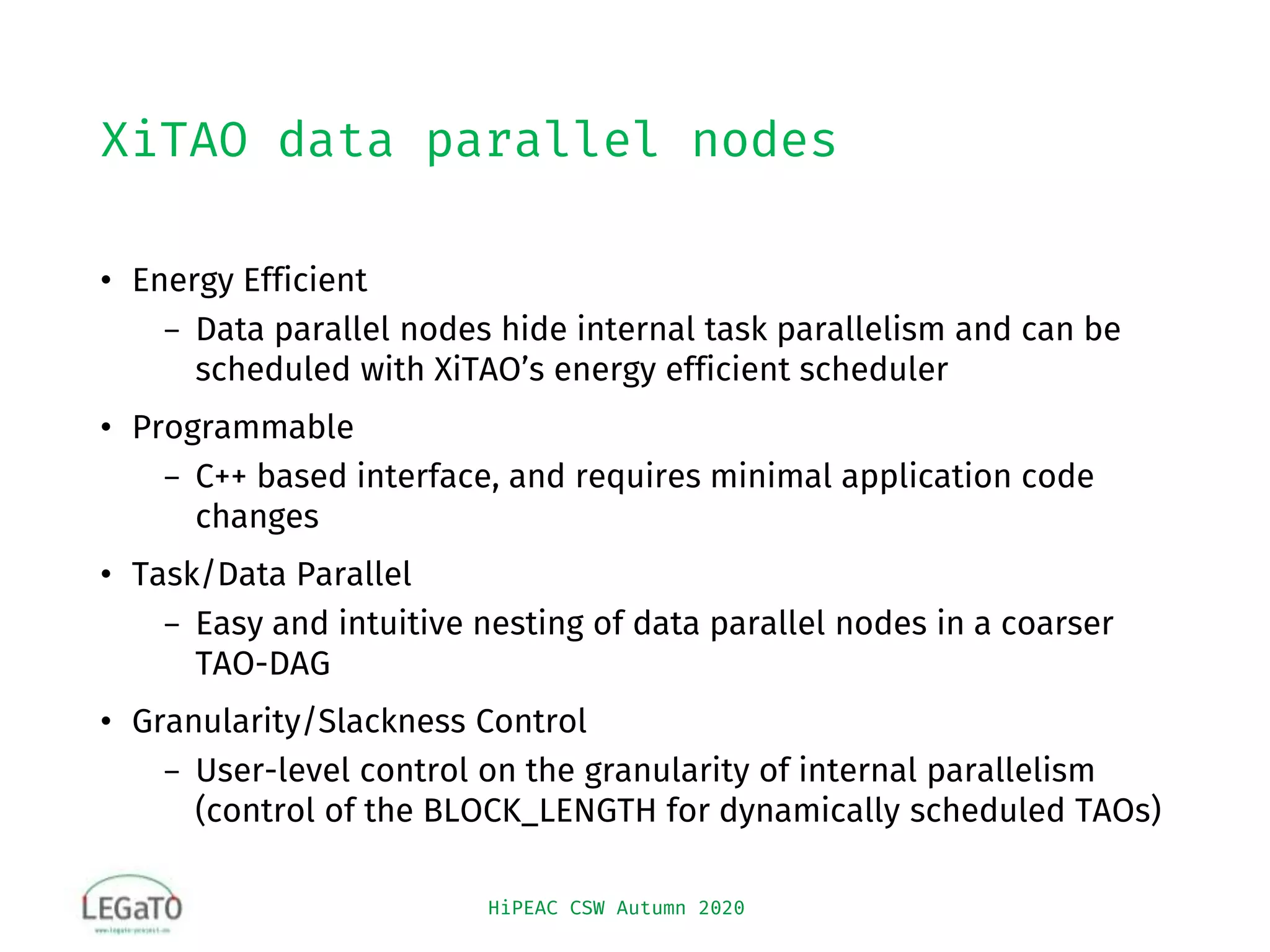 LEGaTO: Software Stack Programming Models | PPT